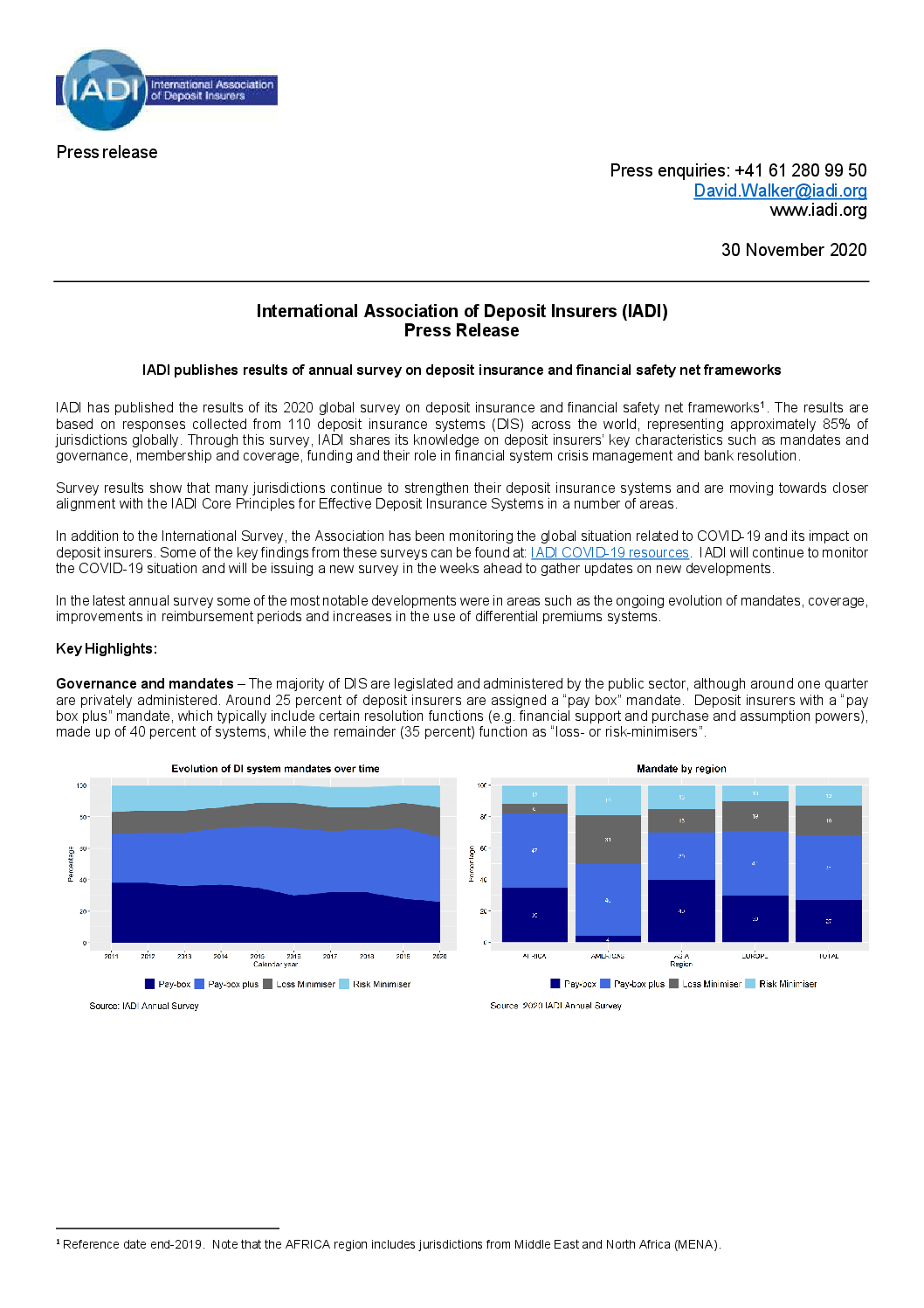 Press Release on 30 November 2020 - IADI | International Association of ...